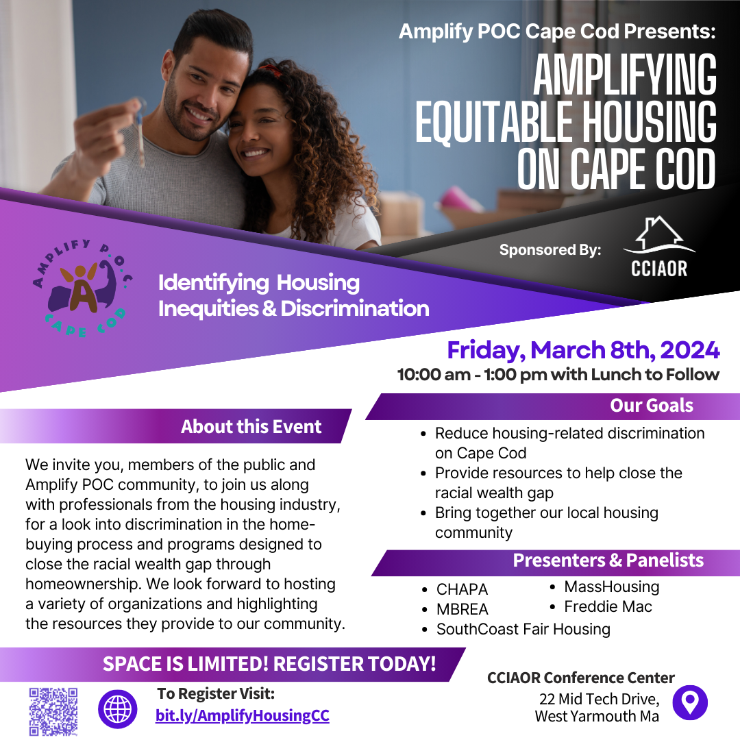 Amplify People of Color on Cape Cod